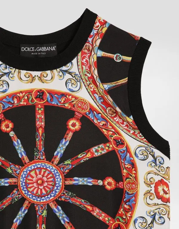 Dolce & Gabbana Lightweight Plain-knit Top