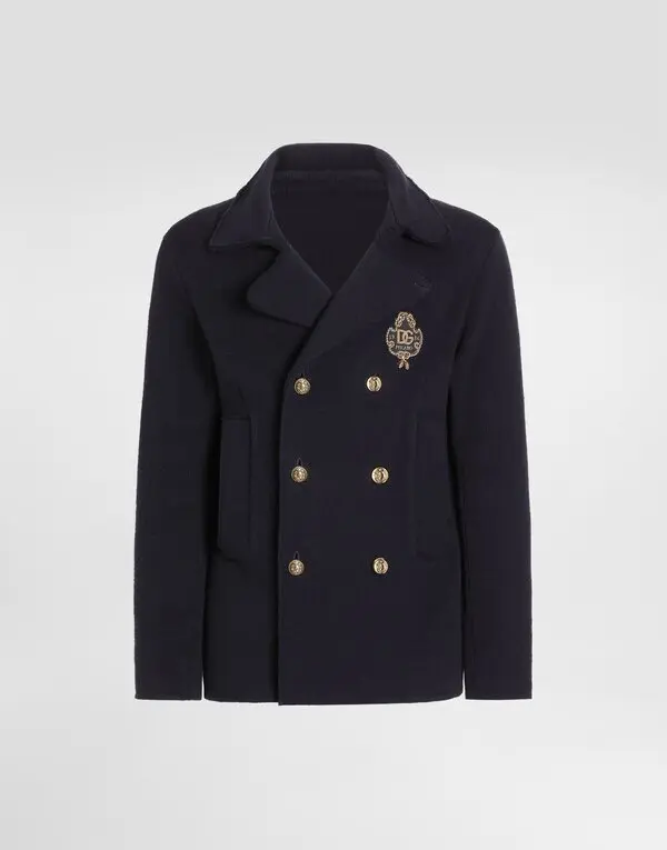 Dolce & Gabbana Double-breasted Virgin Wool Jacket