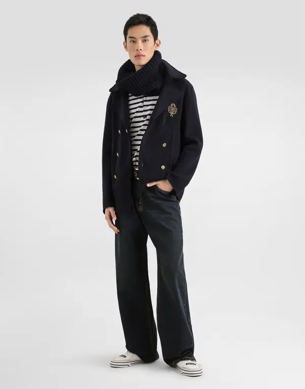 Dolce & Gabbana Double-breasted Virgin Wool Jacket
