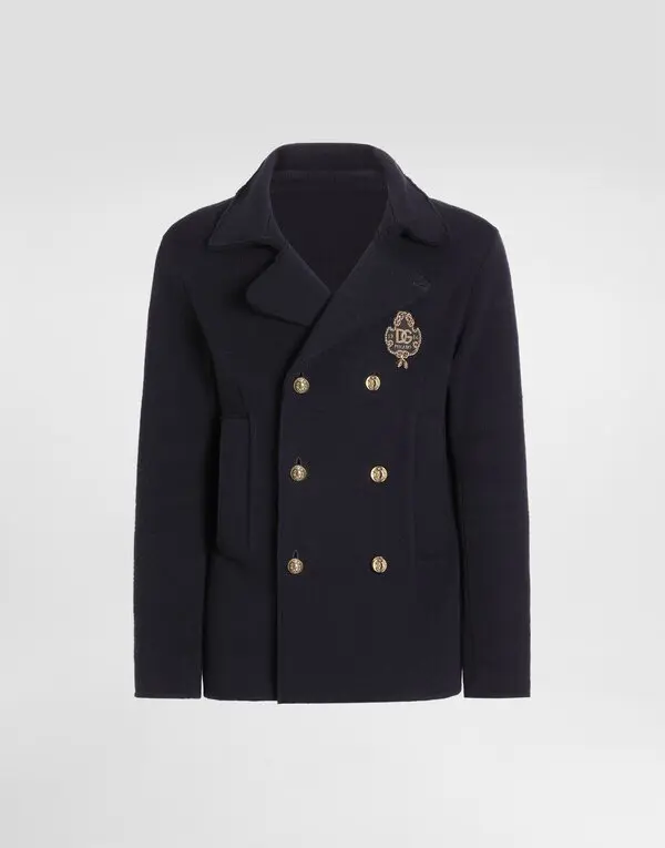 Dolce & Gabbana Double-breasted Virgin Wool Jacket