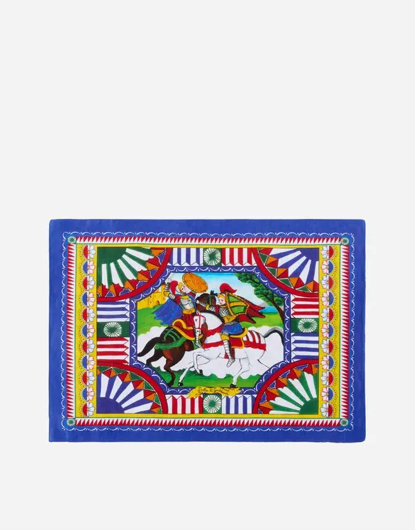 Dolce & Gabbana Set Linen Placemat And Napkin