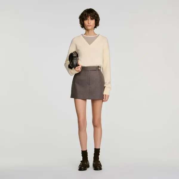 Sandro Le Mambo Leather Bag