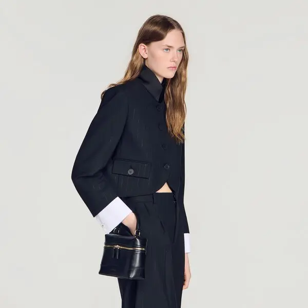Sandro Tangolino Leather Bag