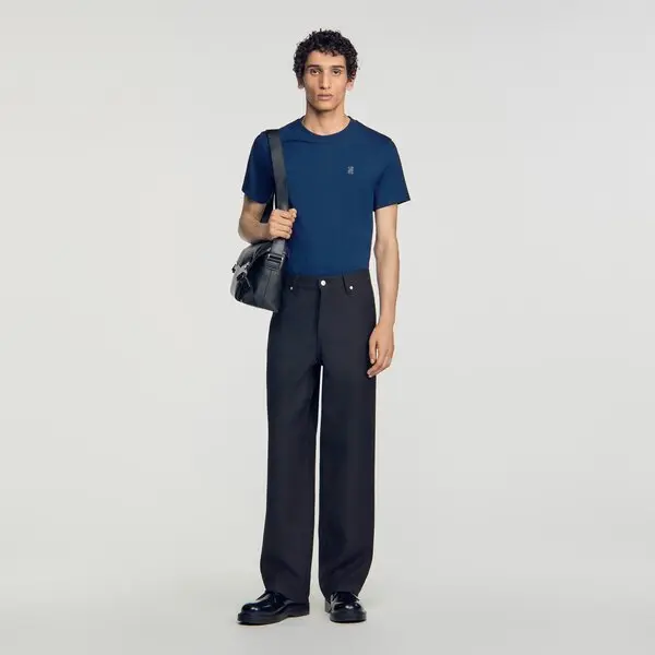 Sandro Straight-leg 5-pocket Trousers
