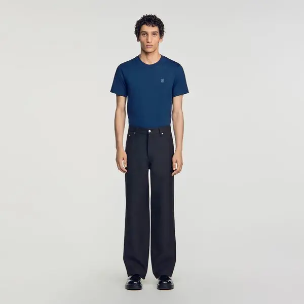 Sandro Straight-leg 5-pocket Trousers