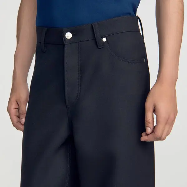 Sandro Straight-leg 5-pocket Trousers