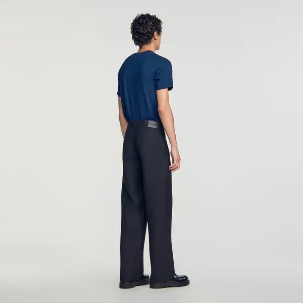 Sandro Straight-leg 5-pocket Trousers
