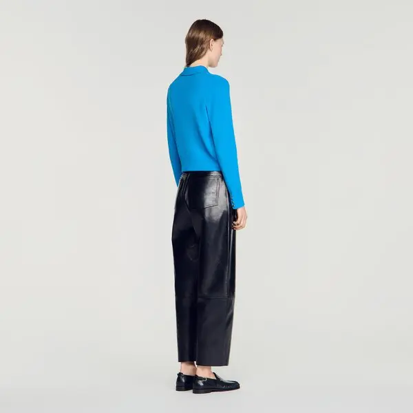 Sandro Cardigan With Metal Buttons