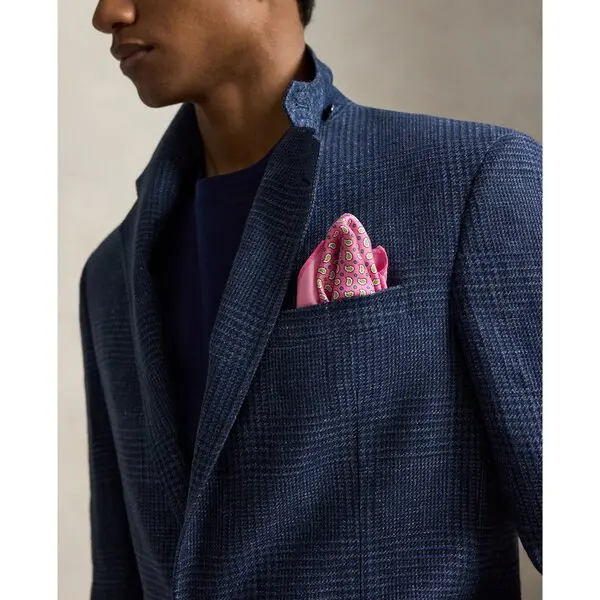Ralph Lauren The Rl67 Plaid Summer Tweed Jacket