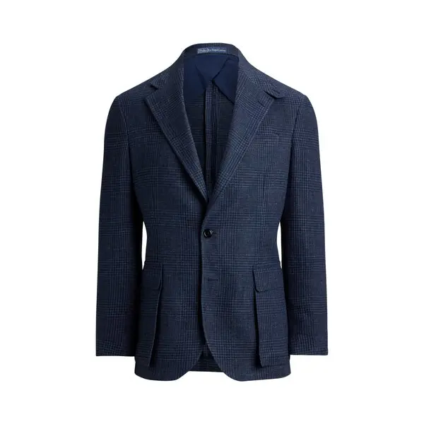 Ralph Lauren The Rl67 Plaid Summer Tweed Jacket