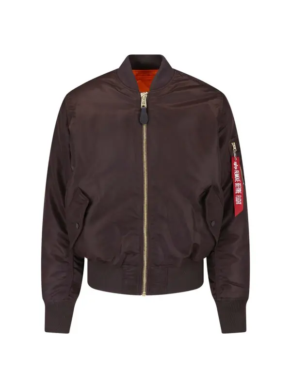 Alpha Industries Reversible Bomber Jacket Ma-1 - Brown