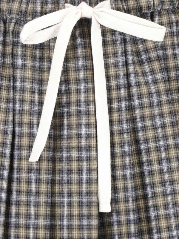 Miu Miu Mini Tartan Skirt