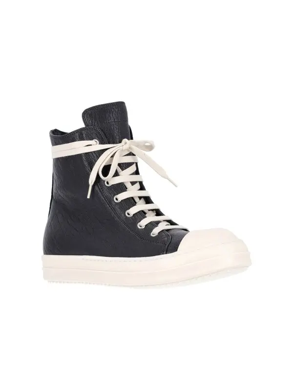 Rick Owens High-top Sneakers - Black