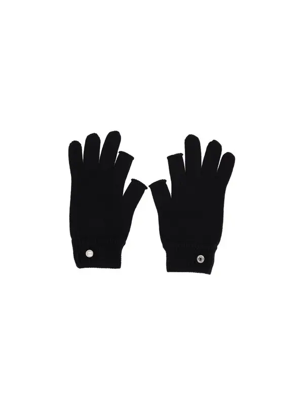 Rick Owens Gloves "touchscreen - Black