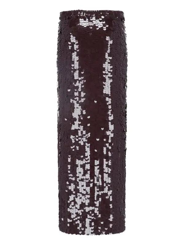 P.a.r.o.s.h Maxi Skirt With Sequins