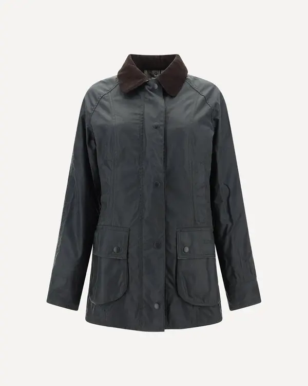 Barbour Breadnell Waxed Jacket - Green