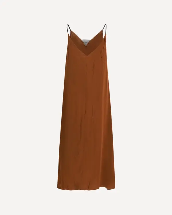 Prada V-neck Long Dress