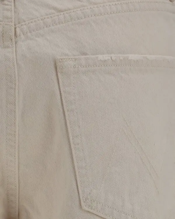 MOTHER The Dodger Skimp Jeans - White