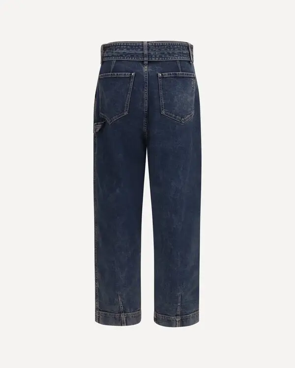 Giorgio Armani Wide-leg Jeans With Belt
