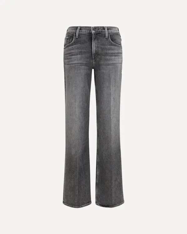 MOTHER The Bookie Sneak Jeans - Grey