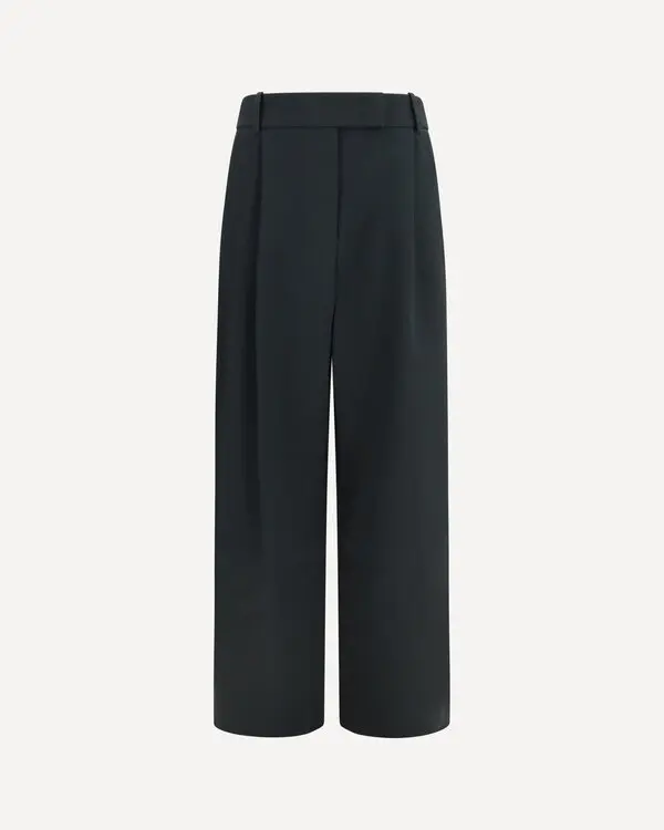 Giorgio Armani High-waisted Wide-leg Tailored Pants