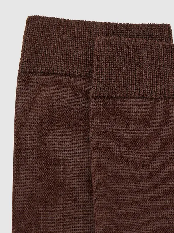 REISS Sacha Silk-blend Socks