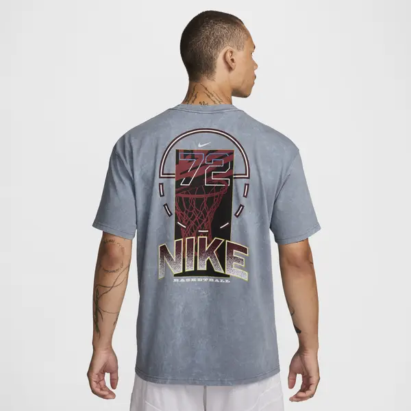 Nike Max90 Basketball T-shirt - Grey