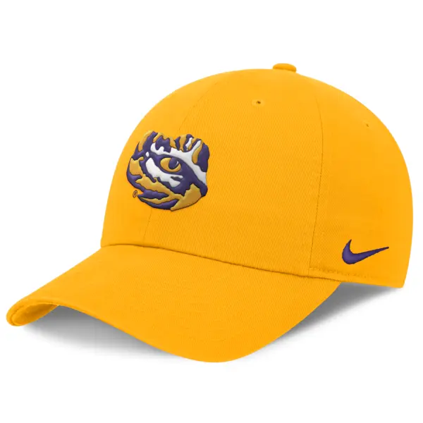Nike Lsu Club Adjustable Cap - Yellow