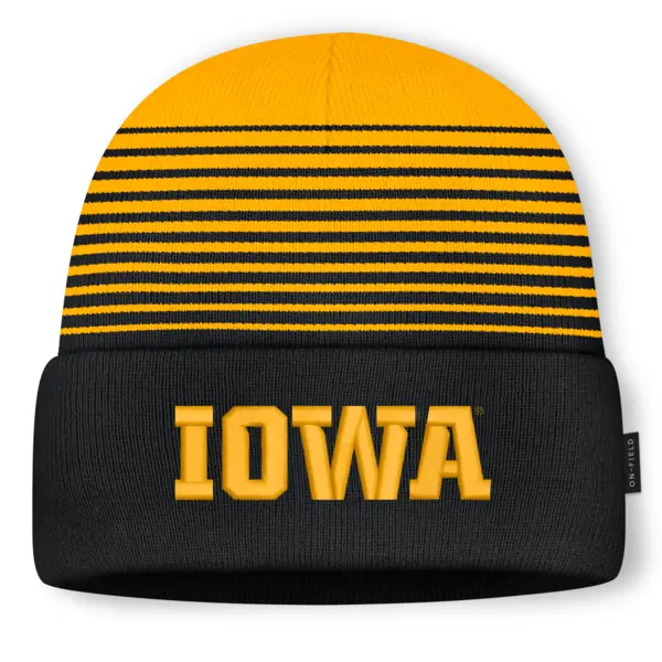 Nike Iowa Sideline Utility College Cuffed Beanie