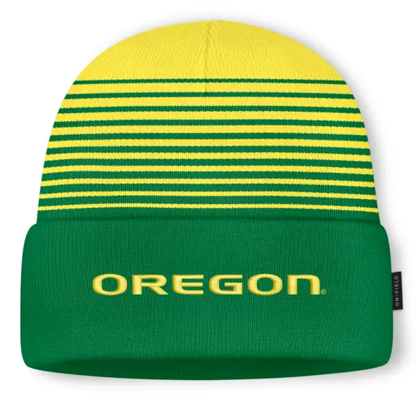 Nike Oregon Sideline Utility College Cuffed Beanie
