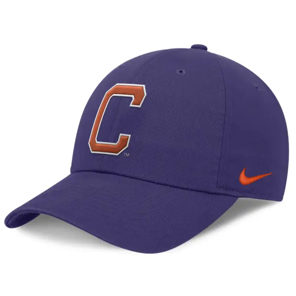 Nike Clemson Club College Adjustable Hat - Purple