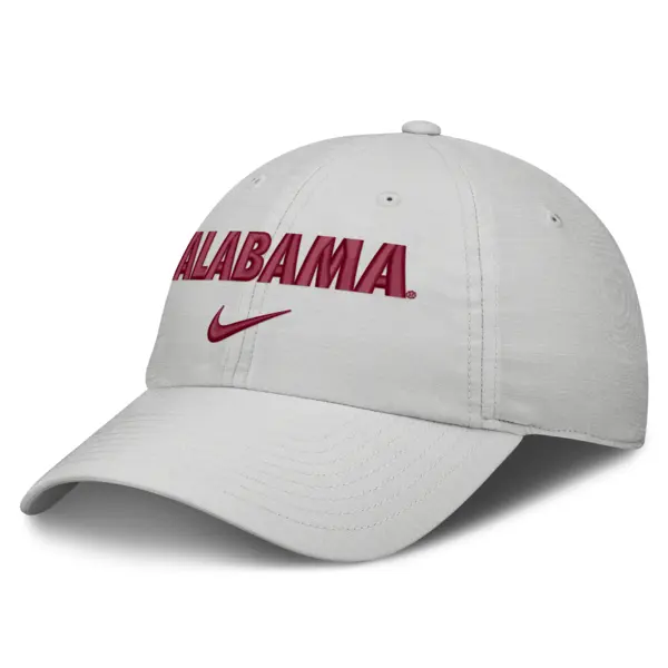 Nike Alabama Sideline Club Practice Adjustable Hat - Grey