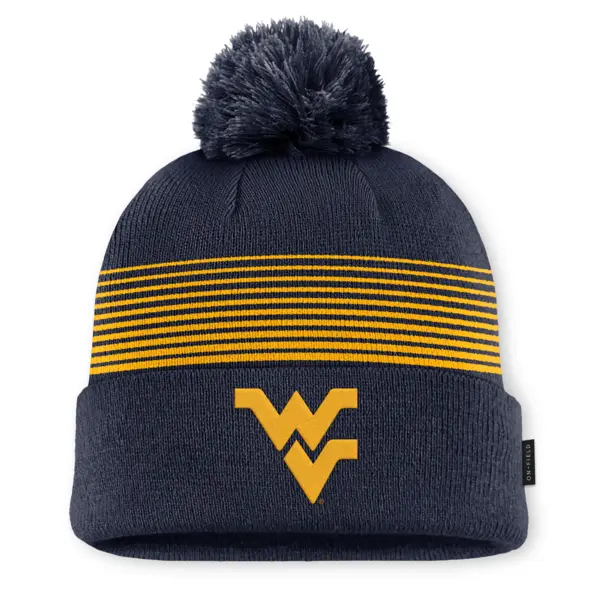 Nike West Virginia Sideline Peak Beanie - Blue