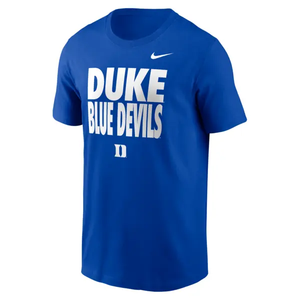 Nike Duke Sideline Slogan Dri-fit College Long-sleeve T-shirt - Blue