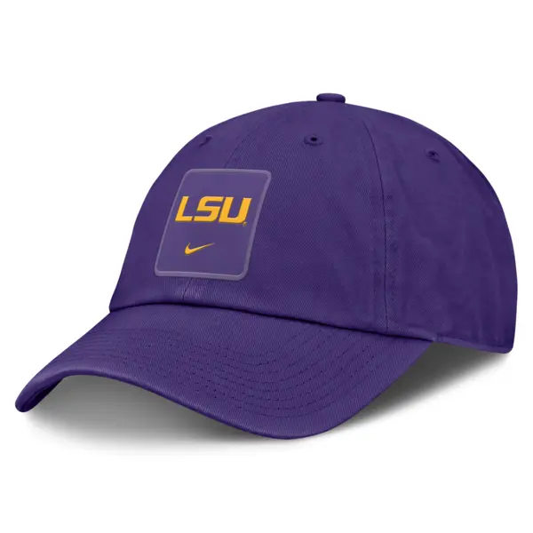 Nike Lsu Sideline Gameday Club College Adjustable Hat - Purple