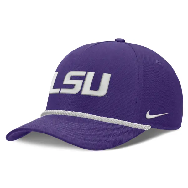 Nike Lsu Sideline Rope Rise College Adjustable Hat