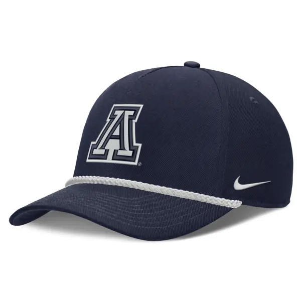 Nike Arizona Sideline Rope Rise College Adjustable Cap - Blue