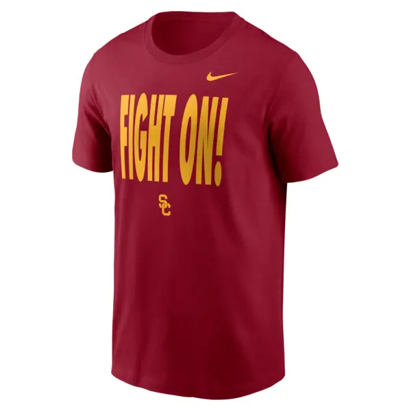 Nike Usc Sideline Slogan Dri-fit College Long-sleeve T-shirt - Red