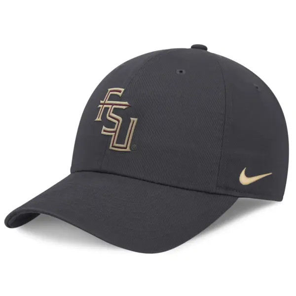 Nike Florida State Club College Adjustable Hat - Grey