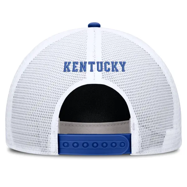 Nike Kentucky Sideline Gameday Rope Trucker Adjustable Hat - Blue