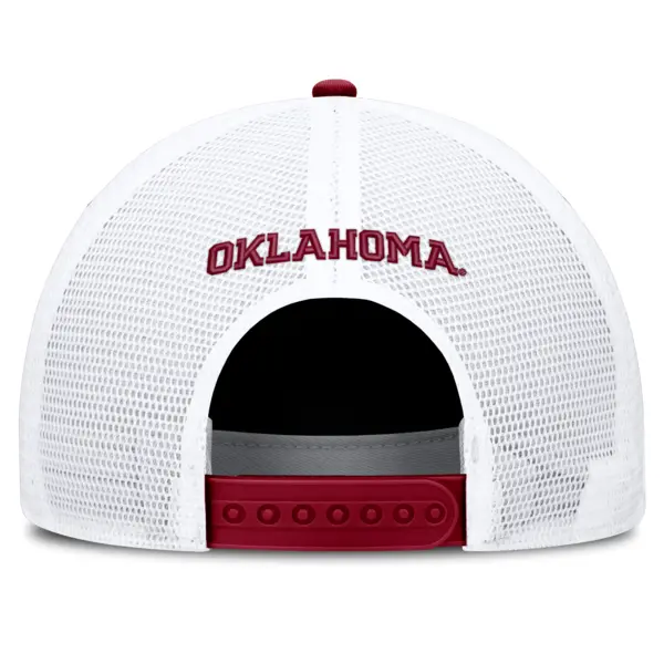JORDAN Brand Oklahoma Sideline Gameday Rope Trucker Hat