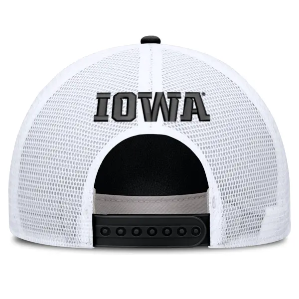 Nike Iowa Sideline Gameday Rope Trucker Hat - Black