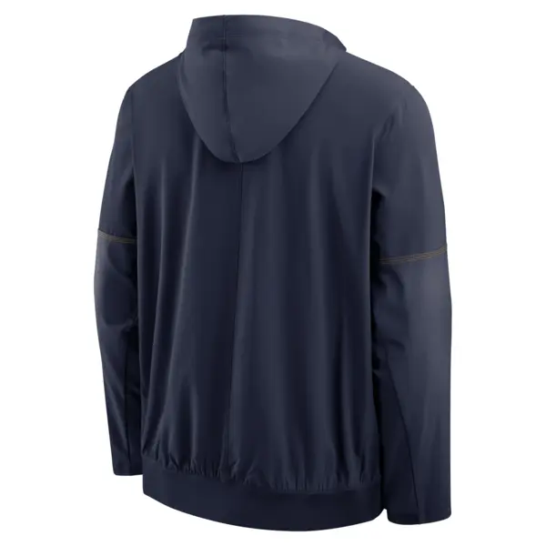Nike West Virginia Anorak College 1/2-zip Hooded Jacket - Blue