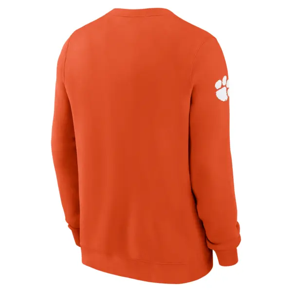 Nike Clemson Sideline Club College Pullover Crew