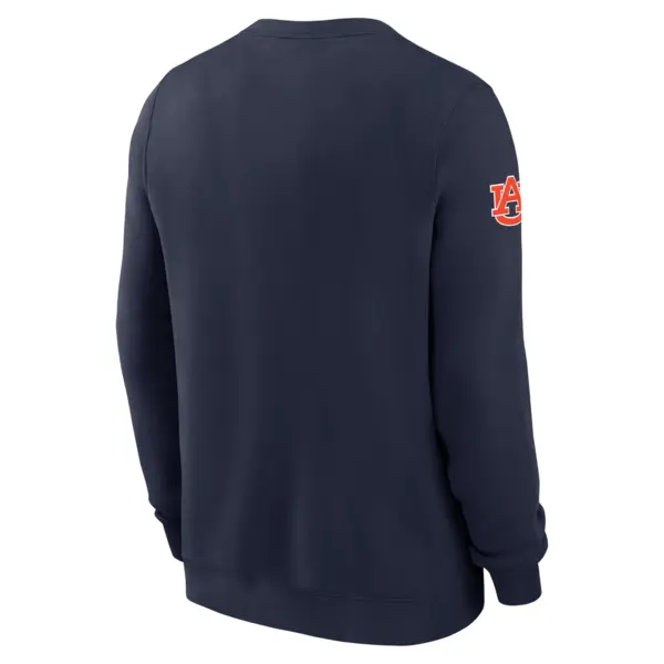 Nike Auburn Sideline Club College Pullover Crew
