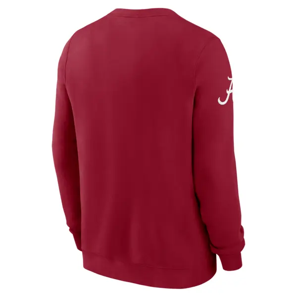 Nike Alabama Sideline Club College Pullover Crew