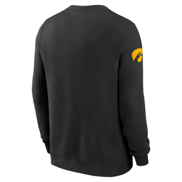 Nike Iowa Sideline Club College Pullover Crew
