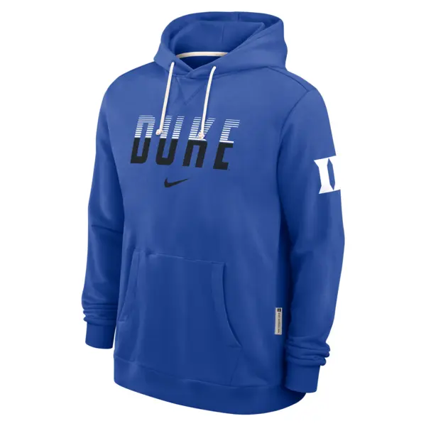 Nike Duke Sideline Standard Issue Dri-fit College Pullover Hoodie - Blue
