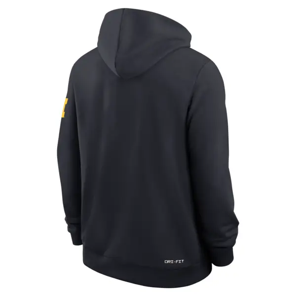 JORDAN Michigan Brand Dri-fit Pullover Hoodie - Blue