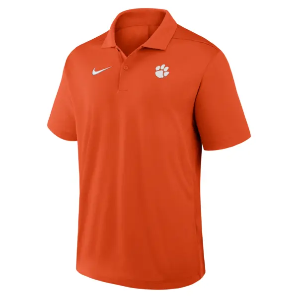 Nike Clemson Primetime Victory Plus Dri-fit College Polo - Orange